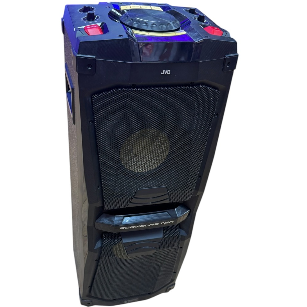 Used JVC Mega Sound Tower HI-FI System, MX-D528B, 350W Speaker - Own4Less